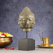 Buy Vintage Indonesian Bronze Buddha Bust Table Accent 14.5 inch ...