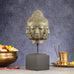 Buy Vintage Indonesian Bronze Buddha Bust Table Accent 14.5 inch ...