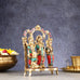 Buy Exquisite Brass Ram Darbar with Inlay Stonework - 11 Inch ...