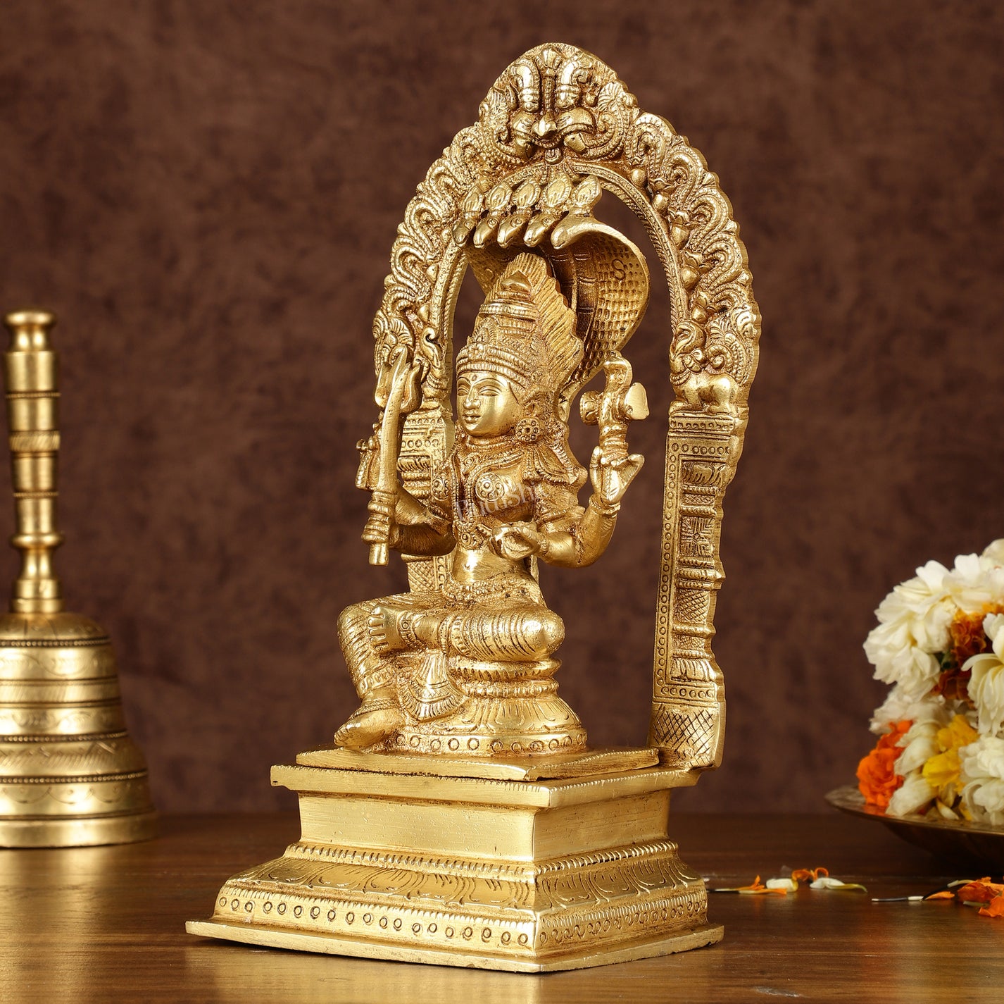 Pure Superfine Brass Lord Ganesha Unique Statue 14 inch – Budhshiv.com