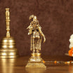 Buy Exquisite Brass Superfine Goddess Andal/godadevi Statue | 6" Height ...