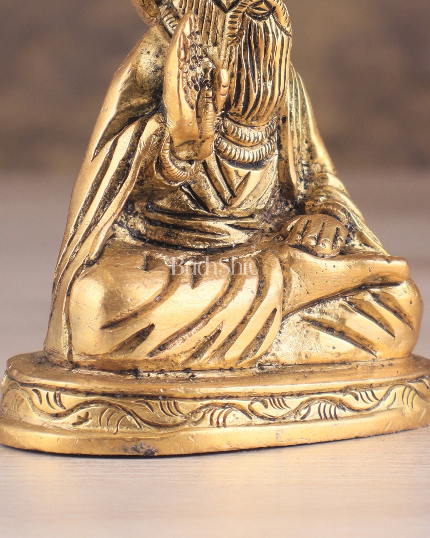 Buy Brass Baba Guru Nanak Dev Ji miniature Statue - Sacred Sikh ...