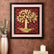 Buy Brass Kalpavriksha Tree Hanging on Wooden Frame with Premium Fabric ...