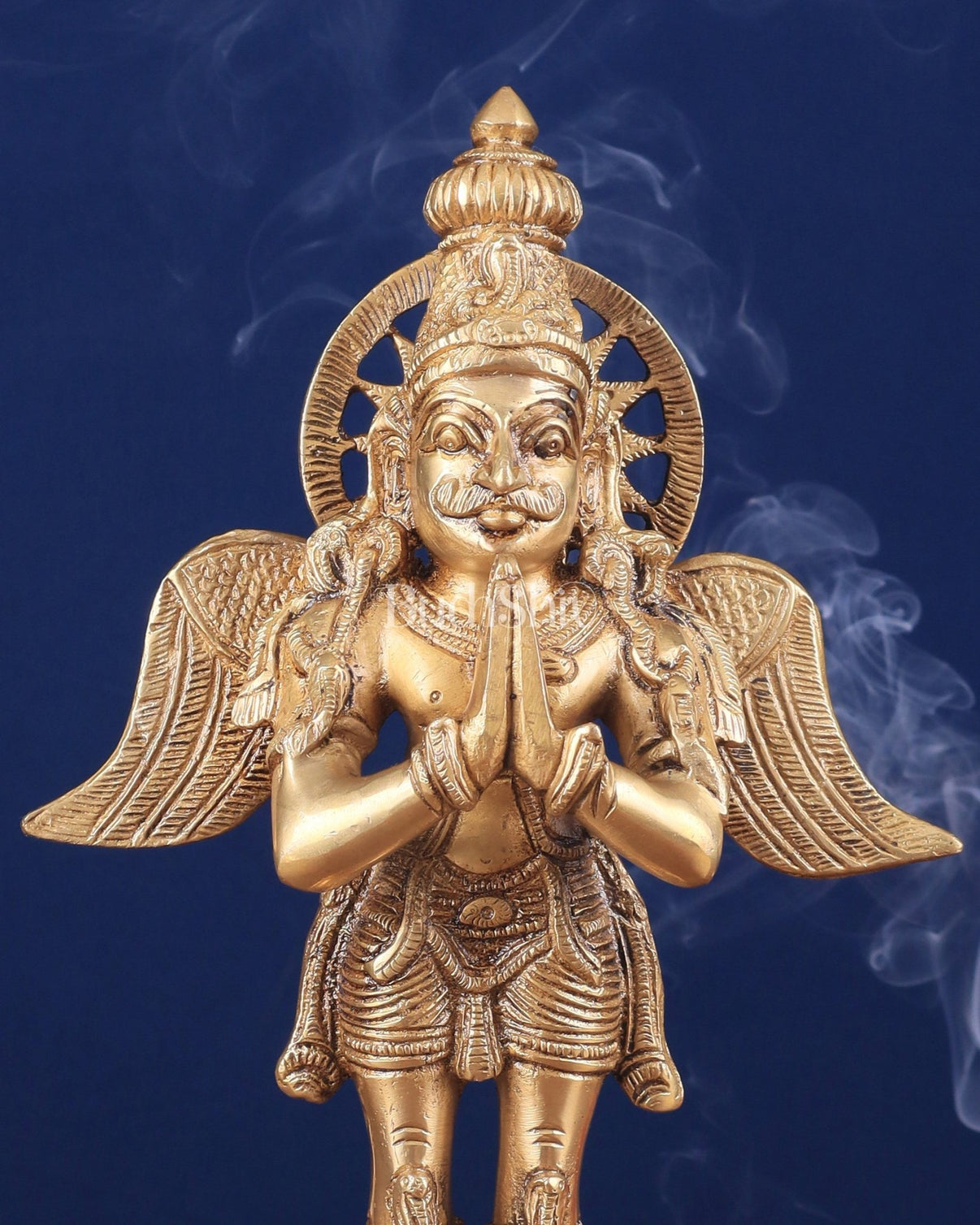 Buy Brass Standing Garuda Idol 12 inch - Budhshiv.com