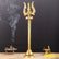 Buy Brass Superfine Lord Shiva Trishul - 19 Inch Statue - Budhshiv.com