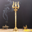 Buy Brass Superfine Lord Shiva Trishul - 19 Inch Statue - Budhshiv.com