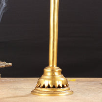Buy Brass Superfine Lord Shiva Trishul - 19 Inch Statue - Budhshiv.com