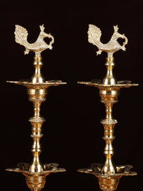 Buy Brass Superfine Two-Step Inauguration Lamp – Elegant Design ...