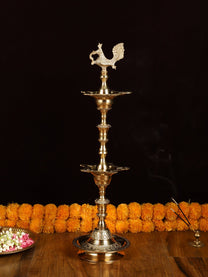 Buy Brass Superfine Two-Step Inauguration Lamp – Elegant Design ...