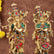 Buy Intricately Crafted Brass Radha Krishna Idols with Stonework - 15 ...