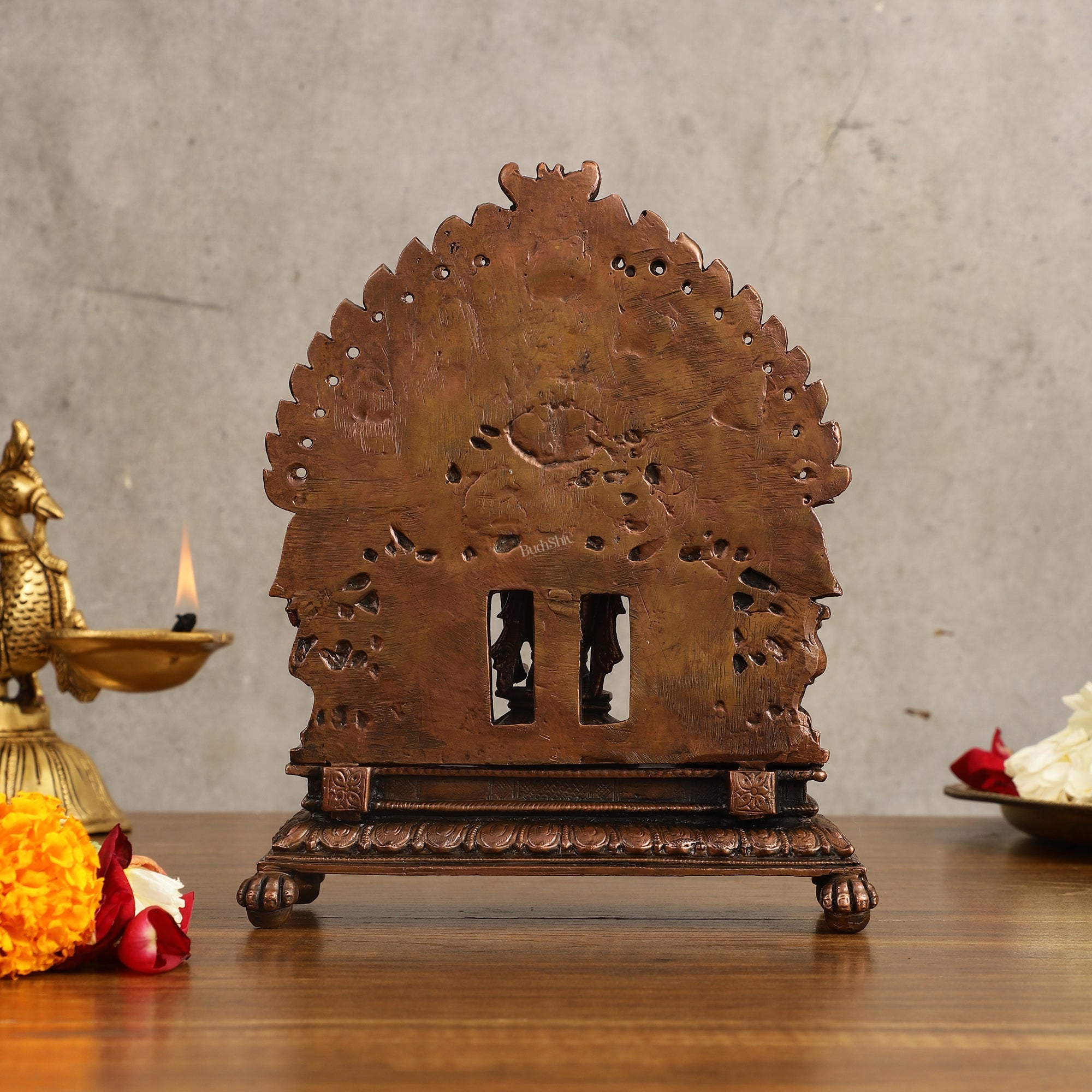 Buy Pure Copper Ram Darbar Idol - 7 in Height - Budhshiv.com