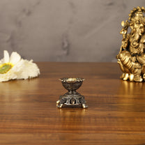 Buy Single Miniature Brass Vastu Tortoise/Turtle Oil Lamp Diya 2 ...