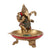 Buy Brass Dancing Ganesha Lamp with Stonework - 7 Inch - Budhshiv.com