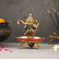 Buy Brass Dancing Ganesha Lamp with Stonework - 7 Inch - Budhshiv.com