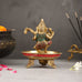 Buy Brass Dancing Ganesha Lamp with Stonework - 7 Inch - Budhshiv.com