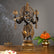Buy Brass Krishna 4 arms Statue | Black | Height 24 Inch - Budhshiv.com