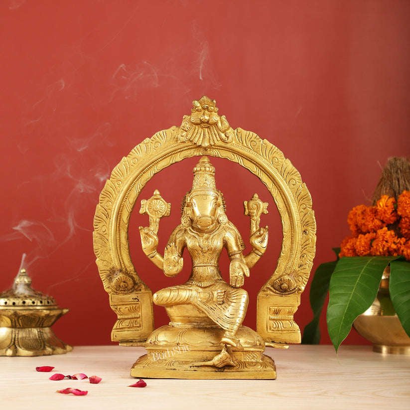 Buy Brass Varahi Amman Statue - Budhshiv.com
