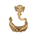 Buy Contemporary Brass Modern Ganesha Idol | 6" Height | Artistic ...