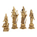Buy Divine Handcrafted Superfine Brass Ram Darbar Set 12 inch ...