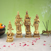 Buy Divine Handcrafted Superfine Brass Ram Darbar Set 12 inch ...
