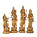 Buy Exquisite Ram Darbar Set Superfine Brass idols 24" - Budhshiv.com