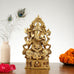 Buy Majestic Brass Lord Ganesha Statue - 12 Inch - Budhshiv.com